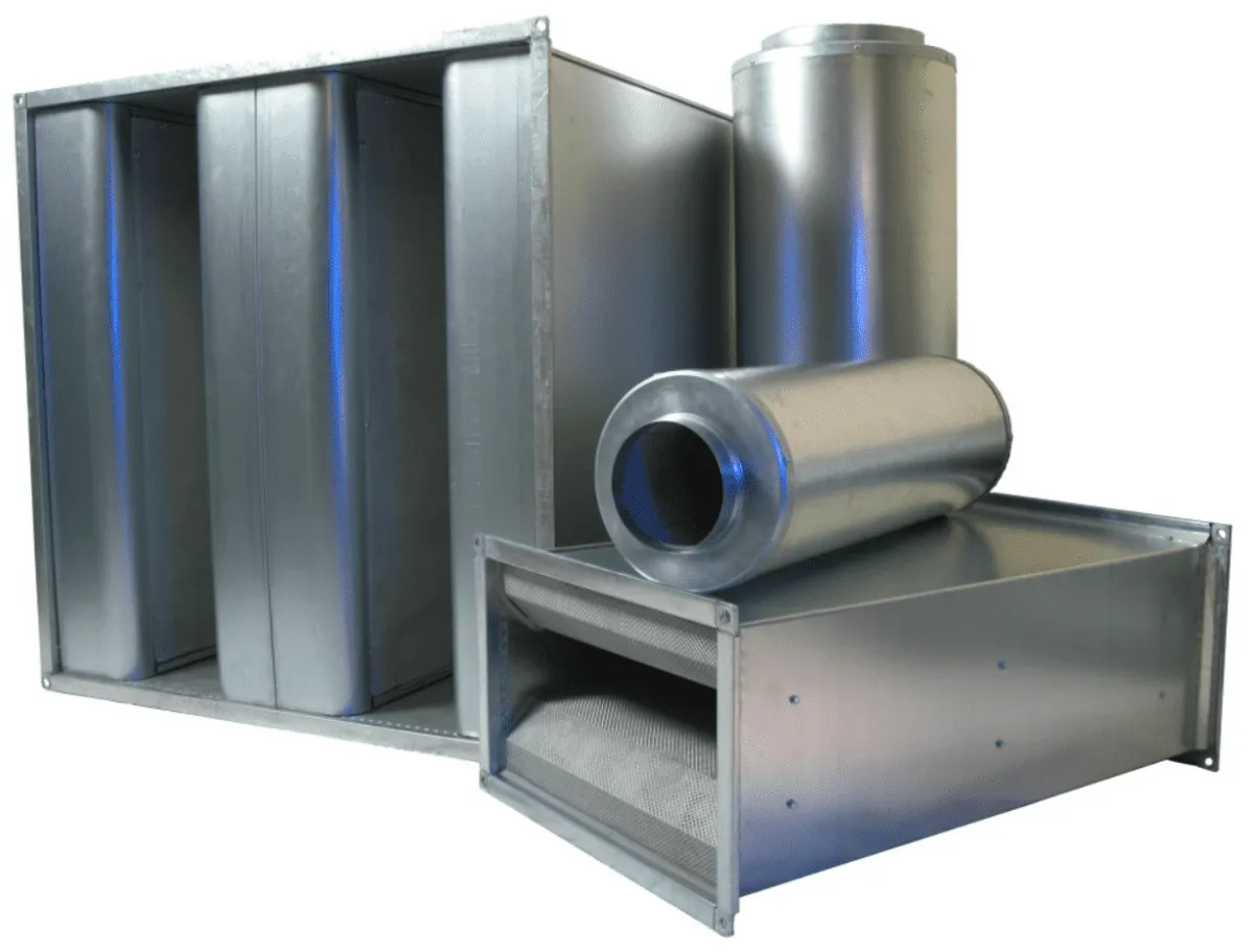 Attenuators and Silencers for HVAC